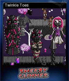Sweezy Gunner - Twinkle Toes | Steam Trading Cards Wiki | Fandom