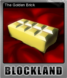 Blockland - The Golden Brick | Steam Trading Cards Wiki | Fandom