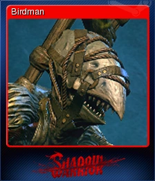 Shadow Warrior - Birdman | Steam Trading Cards Wiki | Fandom
