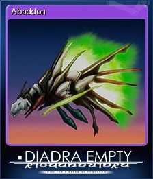 Diadra Empty - Abaddon | Steam Trading Cards Wiki | Fandom