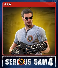 Serious Sam 4 - AAA | Steam Trading Cards Wiki | Fandom
