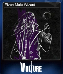 Vulture for NetHack - Elven Male Wizard | Steam Trading Cards Wiki | Fandom