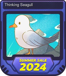 Summer Sale 2024 - Thinking Seagull | Steam Trading Cards Wiki | Fandom