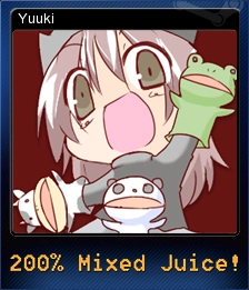 200% Mixed Juice! - Yuuki | Steam Trading Cards Wiki | Fandom