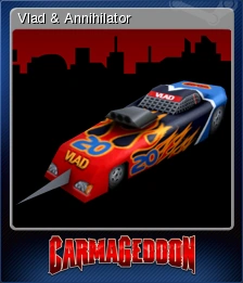 Carmageddon Max Pack - Vlad & Annihilator | Steam Trading Cards Wiki ...