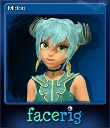 FaceRig - Midori | Steam Trading Cards Wiki | Fandom
