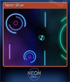 Neon Space 2 - Neon Blue | Steam Trading Cards Wiki | Fandom