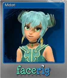FaceRig - Midori | Steam Trading Cards Wiki | Fandom