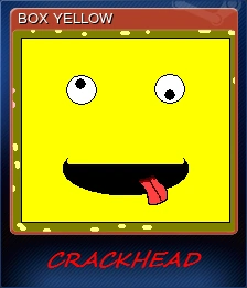 CRACKHEAD - BOX YELLOW | Steam Trading Cards Wiki | Fandom