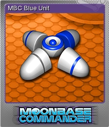 MoonBase Commander - MBC Blue Unit | Steam Trading Cards Wiki | Fandom
