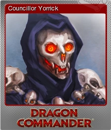 Divinity: Dragon Commander - Councillor Yorrick | Steam Trading Cards ...