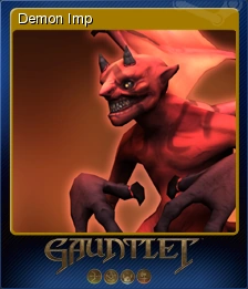 Gauntlet - Demon Imp | Steam Trading Cards Wiki | Fandom