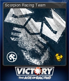 Victory: The Age of Racing - Scorpion Racing Team | Steam Trading Cards ...