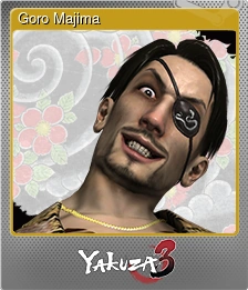 Yakuza 3 Remastered - Goro Majima | Steam Trading Cards Wiki | Fandom