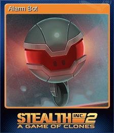 Stealth Inc 2: A Game of Clones - Alarm Bot | Steam Trading Cards Wiki ...