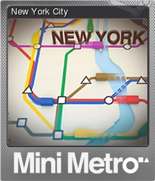 Mini Metro - New York City | Steam Trading Cards Wiki | Fandom