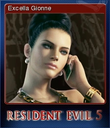 Resident Evil 5 - Excella Gionne | Steam Trading Cards Wiki | Fandom