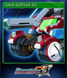 Blaster Master Zero 3 - GAIA-SOPHIA SV | Steam Trading Cards Wiki | Fandom