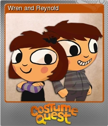 Costume Quest - Wren and Reynold | Steam Trading Cards Wiki | Fandom