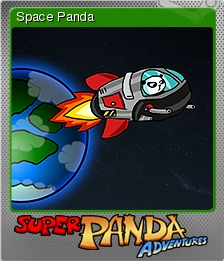 Super Panda Adventures - Space Panda | Steam Trading Cards Wiki | Fandom