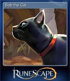 RuneScape - Bob the Cat | Steam Trading Cards Wiki | Fandom