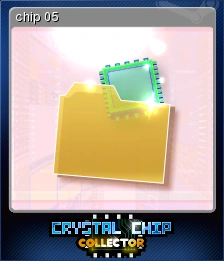 Crystal Chip Collector - chip 05 | Steam Trading Cards Wiki | Fandom