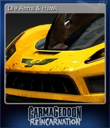 Carmageddon: Reincarnation - Die Anna & Hawk | Steam Trading Cards Wiki ...