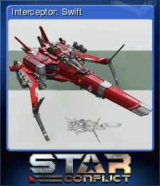 Star Conflict - Interceptor: Swift | Steam Trading Cards Wiki | Fandom