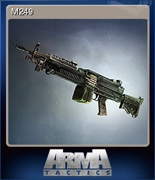 Arma Tactics - M249 | Steam Trading Cards Wiki | Fandom