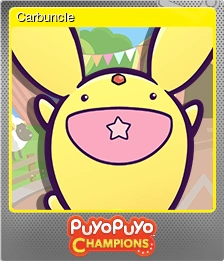 Puyo Puyo Champions - Carbuncle | Steam Trading Cards Wiki | Fandom