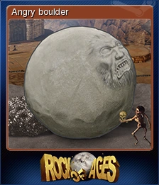 Rock of Ages - Angry boulder | Steam Trading Cards Wiki | Fandom