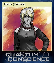 Quantum Conscience - Blaire (Female) | Steam Trading Cards Wiki | Fandom
