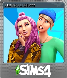 The Sims 4 - Fashion Engineer | Steam Trading Cards Wiki | Fandom