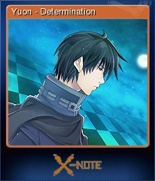 X-note - Yuon - Determination | Steam Trading Cards Wiki | Fandom