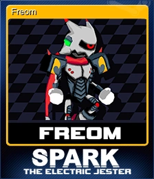 Spark the Electric Jester - Freom | Steam Trading Cards Wiki | Fandom