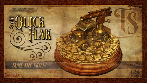 Toy Soldiers: Complete - Old Quick Flak Card | Steam Trading Cards Wiki ...