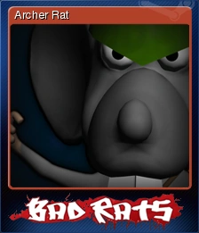 Bad Rats: the Rats' Revenge - Archer Rat | Steam Trading Cards Wiki ...