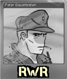 RUNNING WITH RIFLES - Peter Sauerbraten | Steam Trading Cards Wiki | Fandom