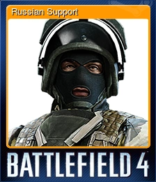 Battlefield 4 - Russian Support | Steam Trading Cards Wiki | Fandom