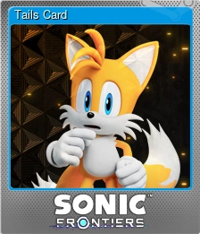 Sonic Frontiers - Tails Card | Steam Trading Cards Wiki | Fandom