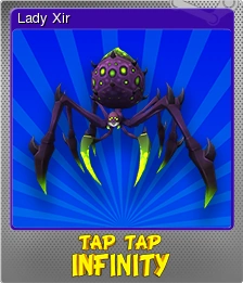 Tap Tap Infinity - Lady Xir | Steam Trading Cards Wiki | Fandom
