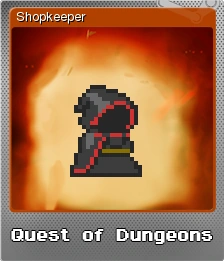 Quest of Dungeons - Shopkeeper | Steam Trading Cards Wiki | Fandom