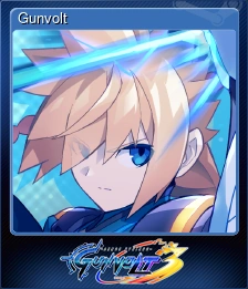 Azure Striker Gunvolt 3 - Gunvolt | Steam Trading Cards Wiki | Fandom