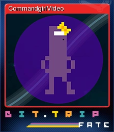 BIT.TRIP FATE - CommandgirlVideo | Steam Trading Cards Wiki | Fandom