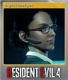 Resident Evil 4 (2023) - Ingrid Hunnigan | Steam Trading Cards Wiki ...