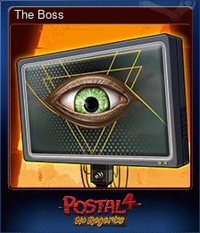 POSTAL 4: No Regerts - The Boss | Steam Trading Cards Wiki | Fandom