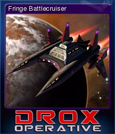 Drox Operative - Fringe Battlecruiser | Steam Trading Cards Wiki | Fandom
