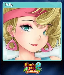 HuniePop 2: Double Date - Polly | Steam Trading Cards Wiki | Fandom