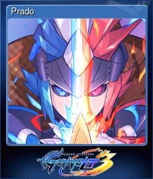 Azure Striker Gunvolt 3 - Prado | Steam Trading Cards Wiki | Fandom