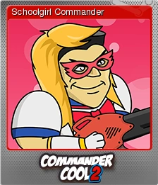 Commander Cool 2 - Schoolgirl Commander | Steam Trading Cards Wiki | Fandom